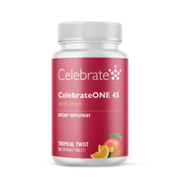 CelebrateONE 45 Bariatric Chewable Multivitamin with Iron - Celebrate