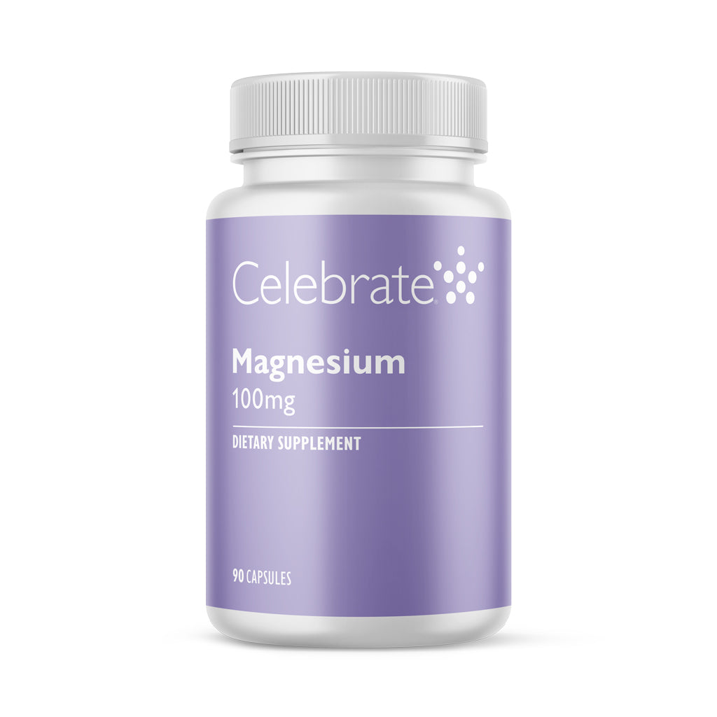 Celebrate Magnesium 100 mg is made of Magnesium bisglycinate chelate ...