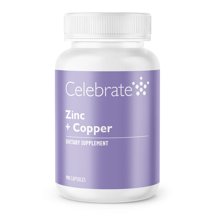 Zinc Plus Copper Capsule - Celebrate