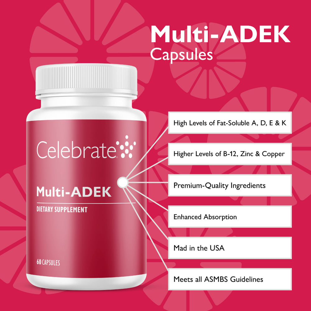 Multi ADEK Vitamin Capsules - Celebrate