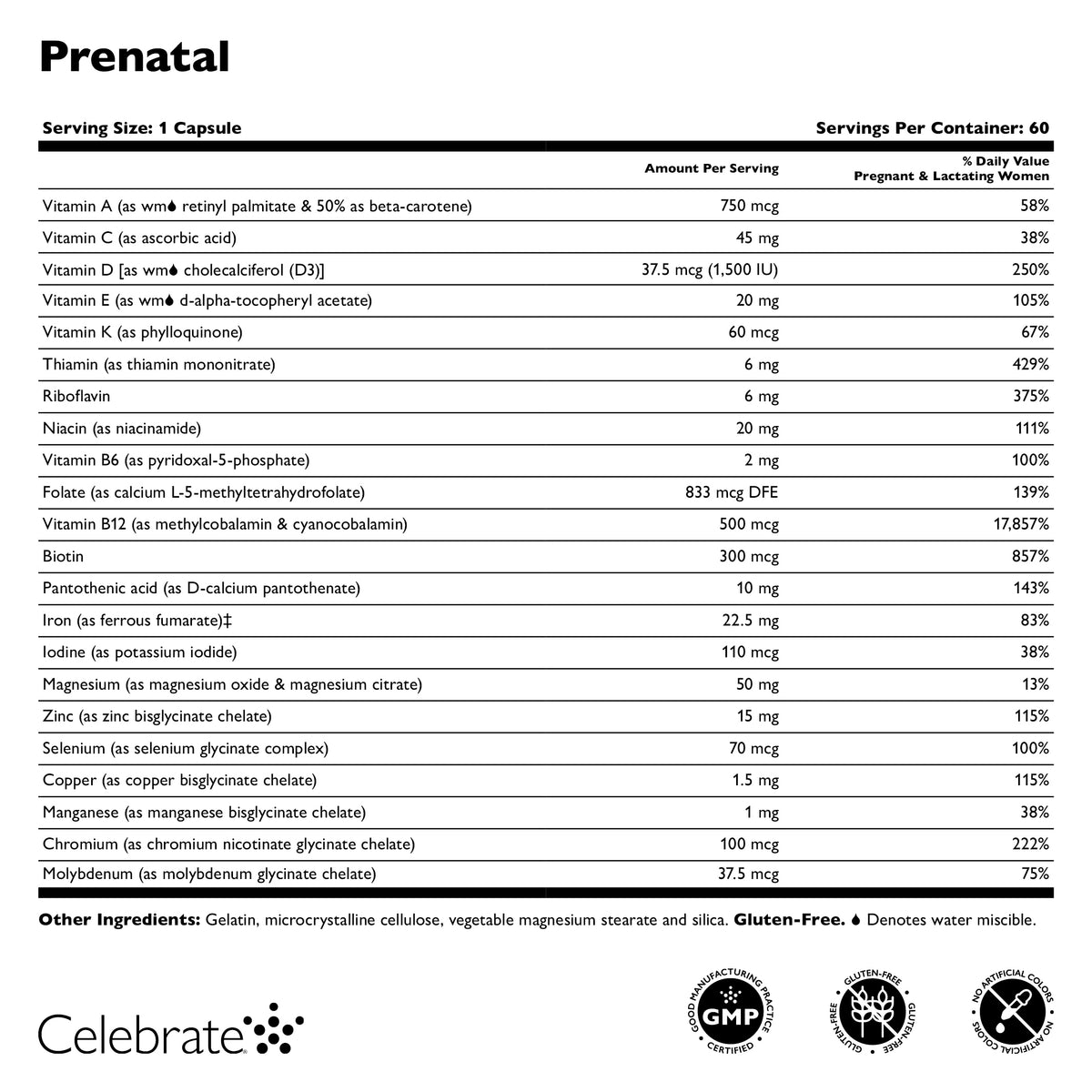 Bariatric Prenatal Vitamins - Celebrate