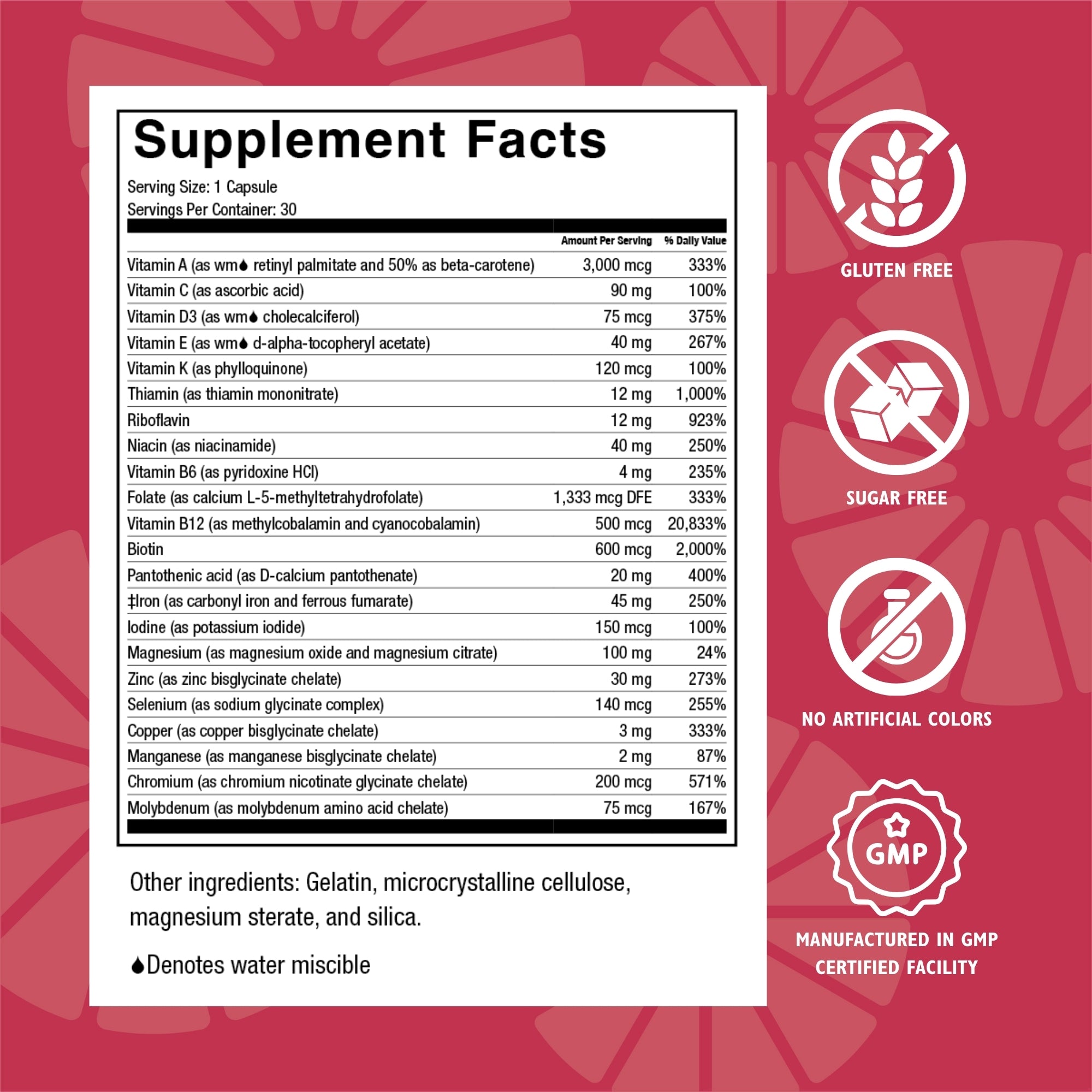 CelebrateONE with 45 mg iron - Capsules - Celebrate