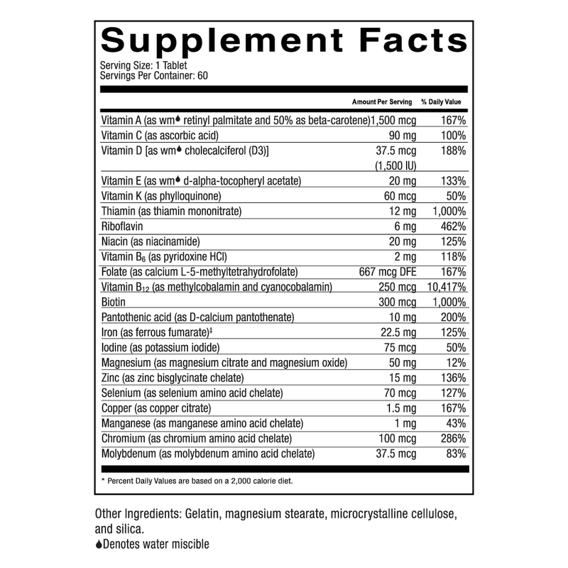 Multi-Complete 45 Bariatric Multi with Iron - Celebrate