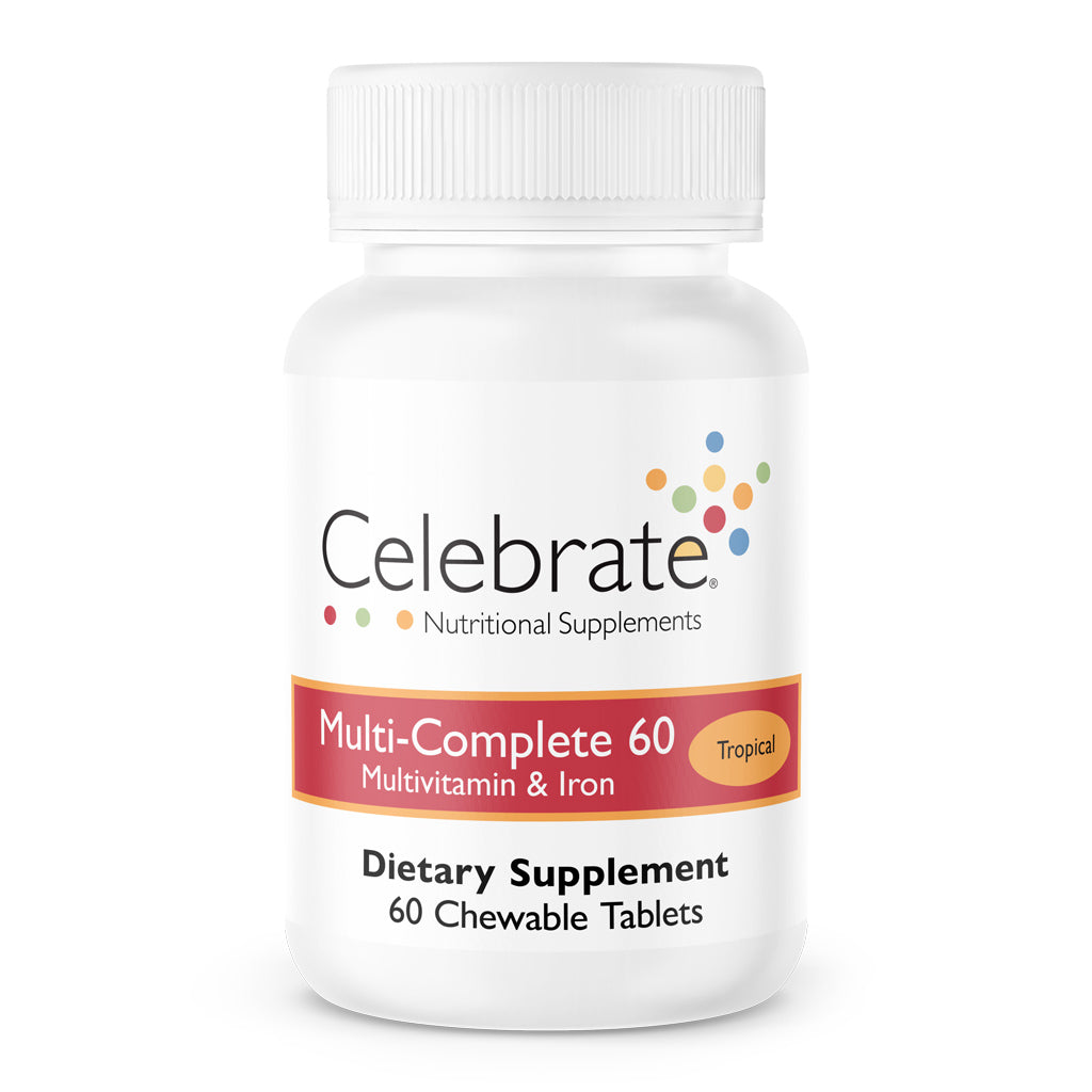 Multi-Complete 60 Chewable Bariatric Multivitamins with Iron