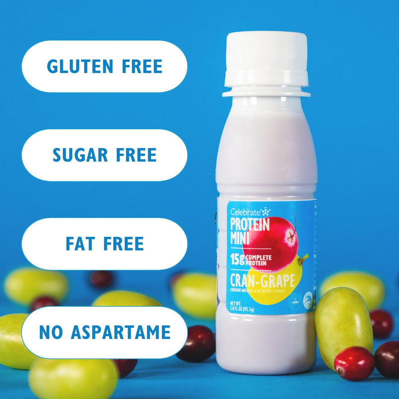 Protein Shots - Protein Mini 15G Complete Protein Drink - Celebrate