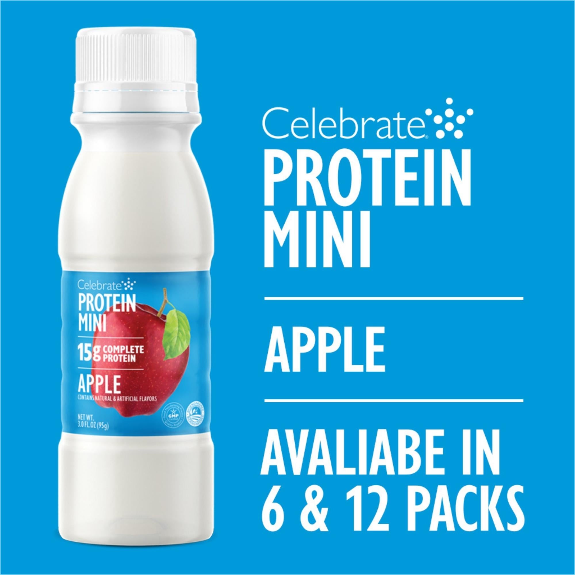Protein Shots - Protein Mini 15G Complete Protein Drink - Celebrate