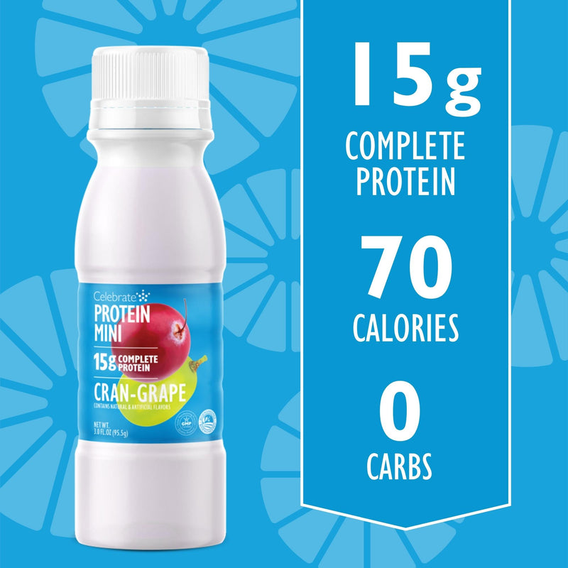 Protein Shots - Protein Mini 15G Complete Protein Drink - Celebrate