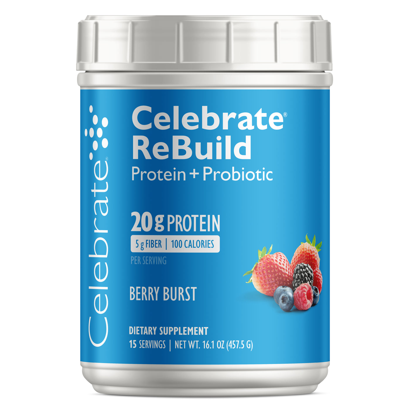ReBuild Probiotic Protein Powder & Shakes - Celebrate – Celebrate Vitamins