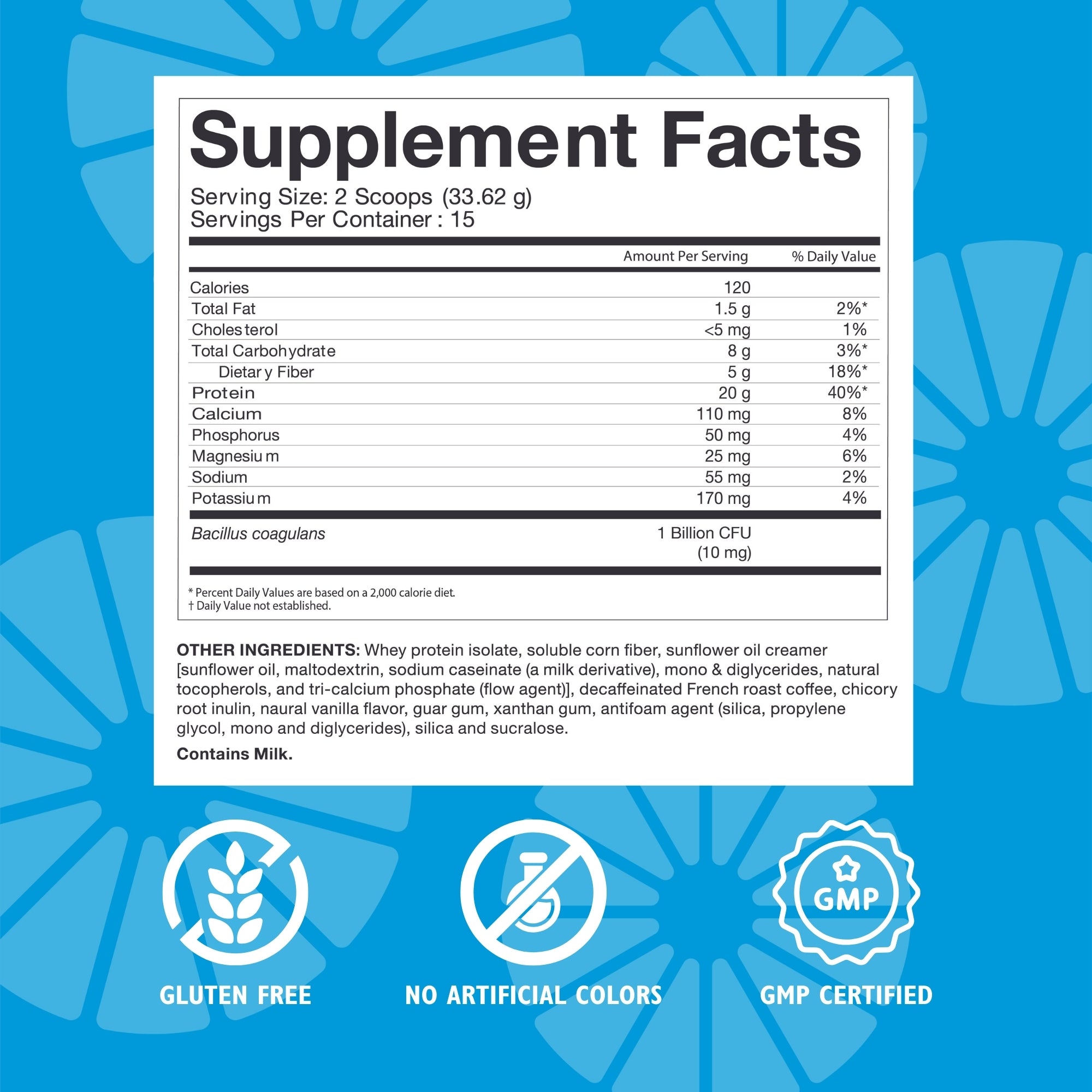 ReBuild Probiotic Protein Powder & Shakes - Celebrate