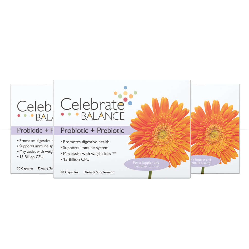Balance Bariatric Probiotic & Prebiotic Capsules - Celebrate